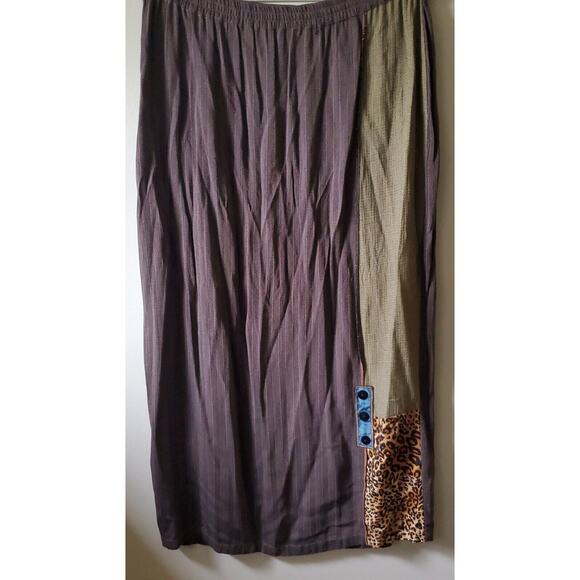 Faith | Skirts | Faith By Celia Forrester Maxi Skirt Large Patchwork ...